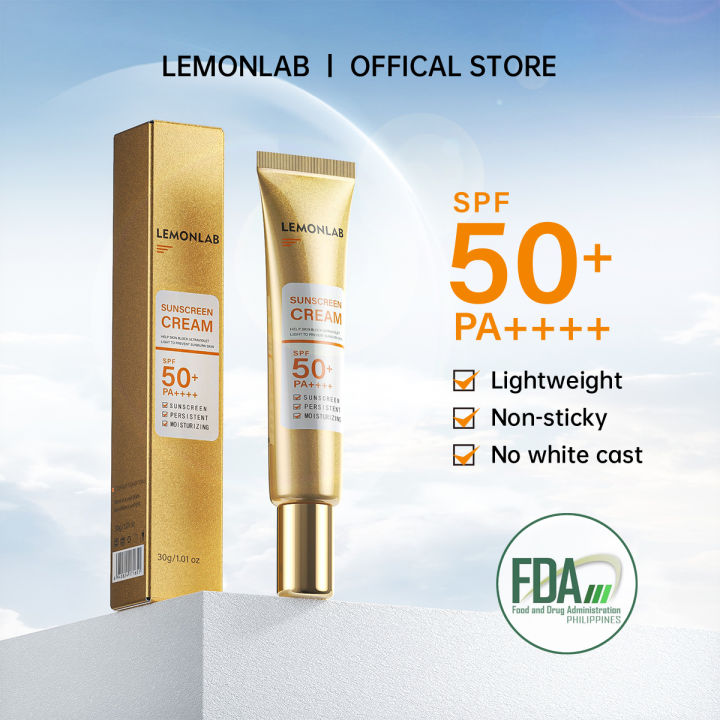 Lemonlab Sunscreen SPF 50+ PA++++ Sunblock Moisturizer Non-sticky, No White Cast Sweatproof ...