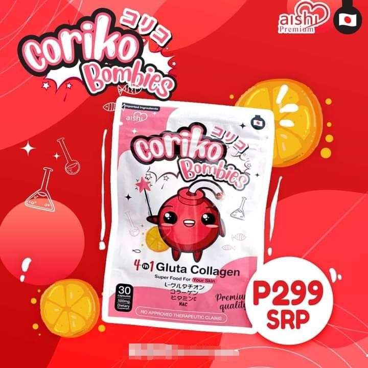 Corico Bombies 4 in 1 Gluta Collagen | Lazada PH