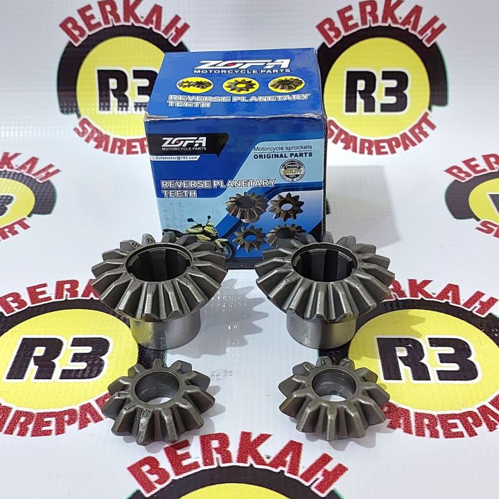 Gigi gardan belakang Viar Kaisar 16:11/gear gir gardan motor roda tiga ...