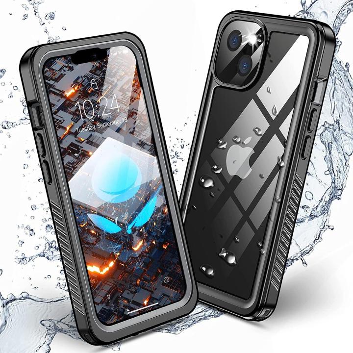 for iPhone 16 Pro Max Waterproof Case, 360° Full Body Built-in Screen ...