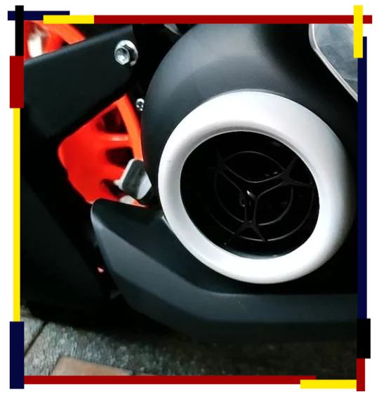 Garnis Fan Cover Yamaha Fazzio 125 Hybrid - Mio Gear 125 Motorcycle ...