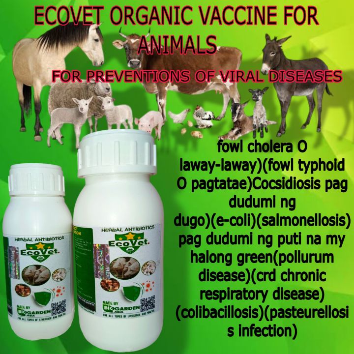 ECOVET ORGANIC ANTI-BIOTICS FOR ANIMALS | Lazada PH