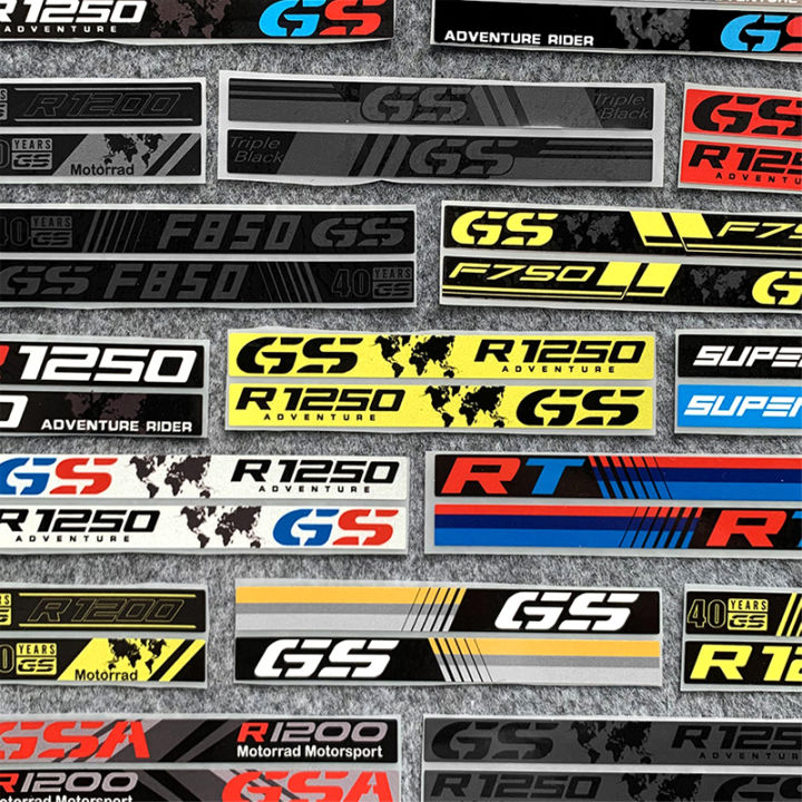 BMW Motorcycle Handguard Reflective Sticker For BMW GS1250 R1200 Body ...
