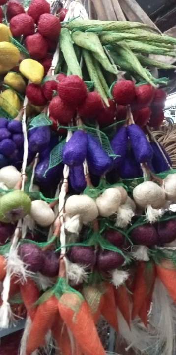 ABAKA DECOR BAHAY KUBO (FRUITS & VEGETABLES) FOR DECORATION | Lazada PH