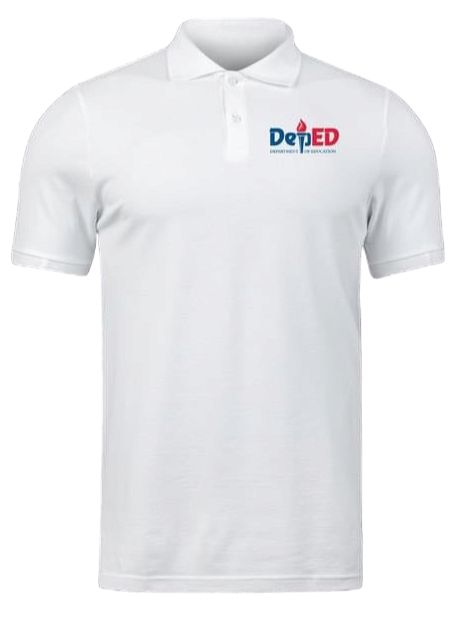 Customized White Drifit Polo Shirt - Sample DepEd Matatag | Lazada PH
