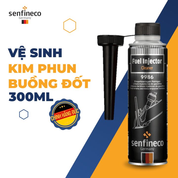 Dung dịch vệ sinh buồng đốt kim phun ô tô Senfineco fuel injector ...