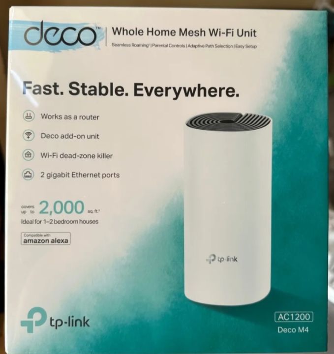 TP-Link Deco M4 1Pack Whole Home Wifi Mesh System | Lazada PH