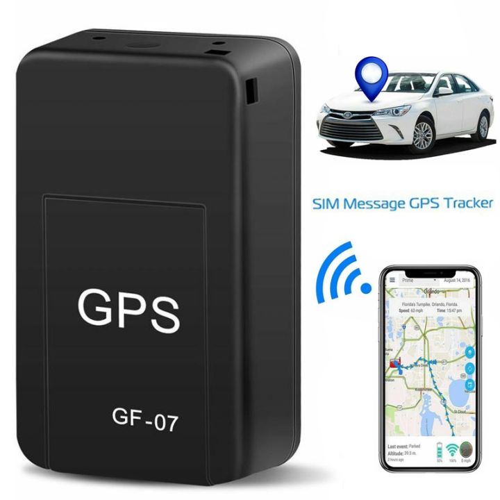 GF07 Car Tracker GPS Real Time Tracking Locator Device Magnetic GPS ...