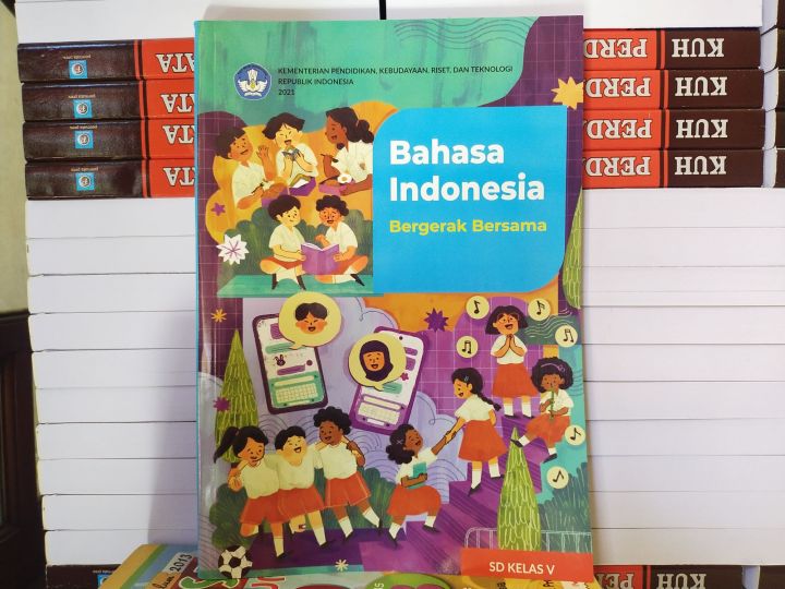 Bahasa Indonesia bergerak bersama untuk SD kelas 5| kurikulum merdeka | Lazada Indonesia
