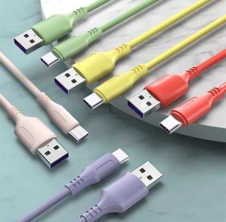 Kabel Data Maccaron Type C Fast Charging Cable Data | Lazada Indonesia