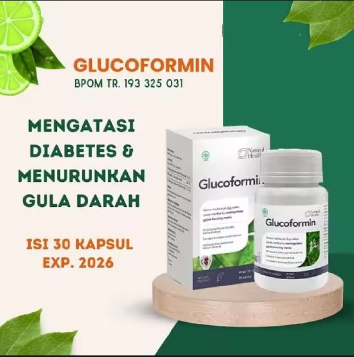 BELI 2 GRATIS 1 REDY GLUCOFORMIN ASLI ORIGINAL - OBAT DIABETES TUNTAS ...