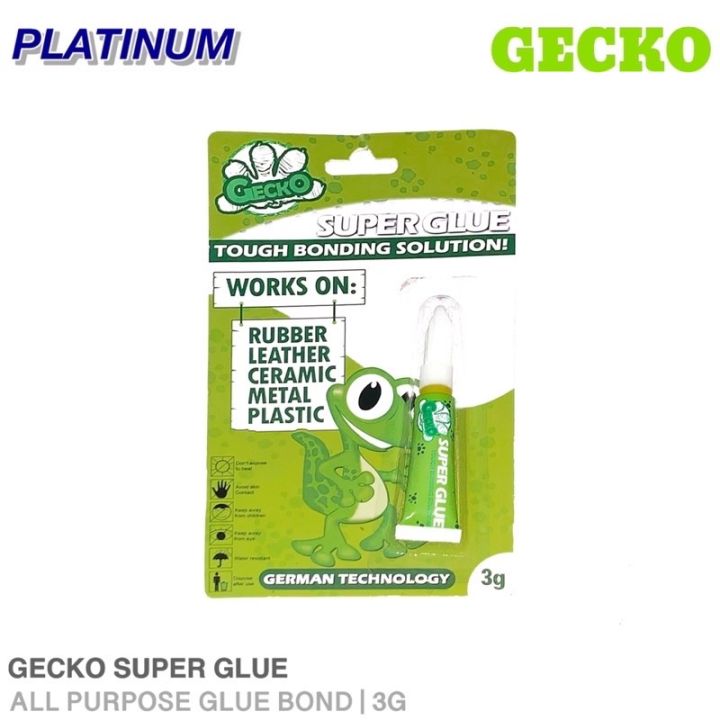GECKO Super Glue 3g | Instant Drying Glue | All Purpose Adhesive ...