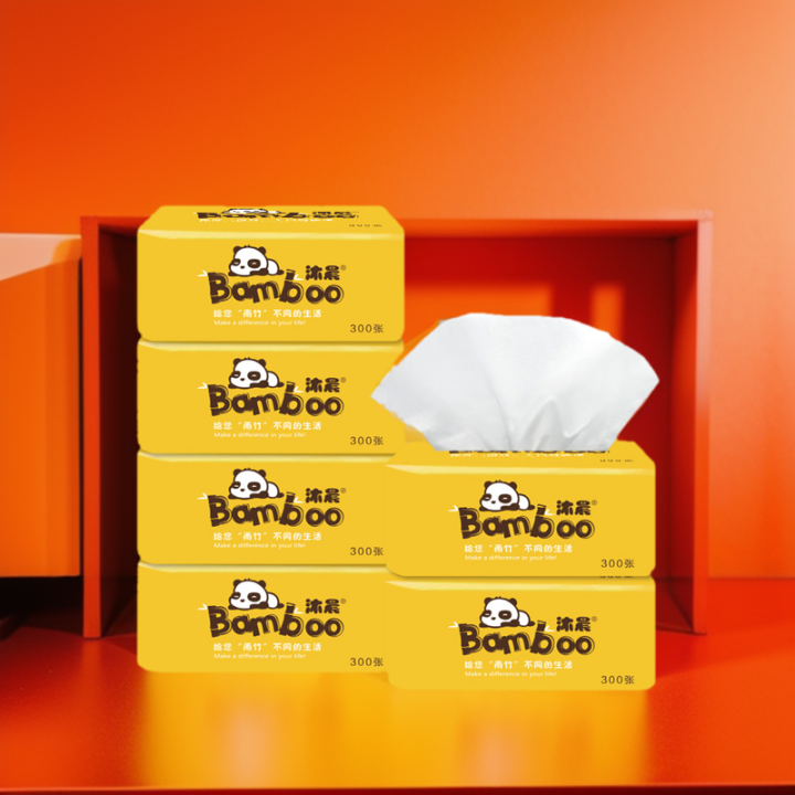 Bamboo Tissue Paper Highly Absorption Non-Fluorescent Tissue Paper ...