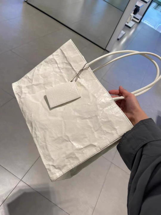 Guo Ning Smile 2024 ใหม่หรูหราพับได้ขนาดใหญ่ความจุกระเป๋าผู้หญิงไหล่ ...