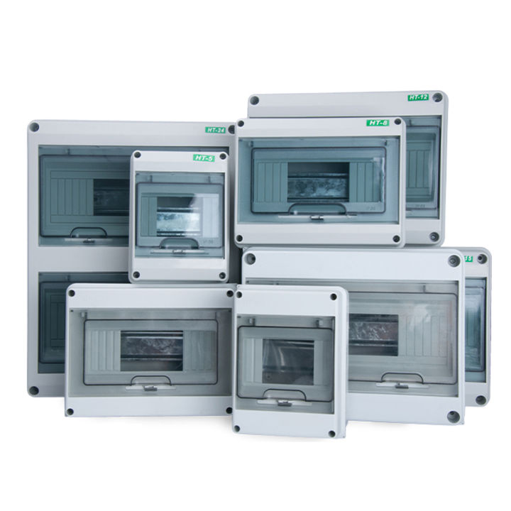 HT Series Junction Box 2/5/8/12/15/18/24WAY PC Plastic Outdoor Electrical IP65 Waterproof ...