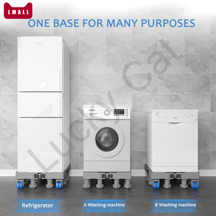 Movable washing machine stand fridge stand Washing Machine Base With ...
