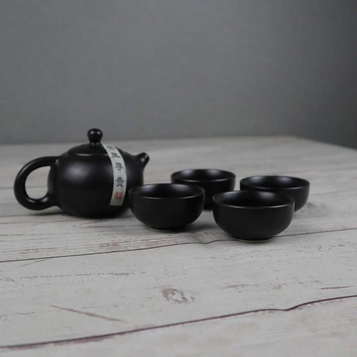 Set Teko Teh Poci Tradisional + Tas Portable Teko Cangkir Teh Chinese ...