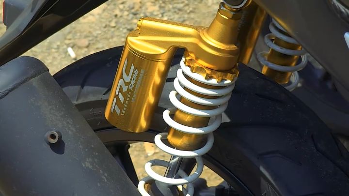 TRC Racing 305mm Rear Shock Absorber Suspension with Reservoir NMAX ADV ...