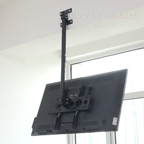 Universal Ceiling hanging TV Wall mount 26-65 inch rotary tilt rotating ...