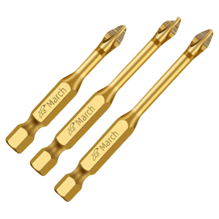 High Hardness S3 Magnetic Cross Screwdriver Bit Set Hex Wrench Electric ...