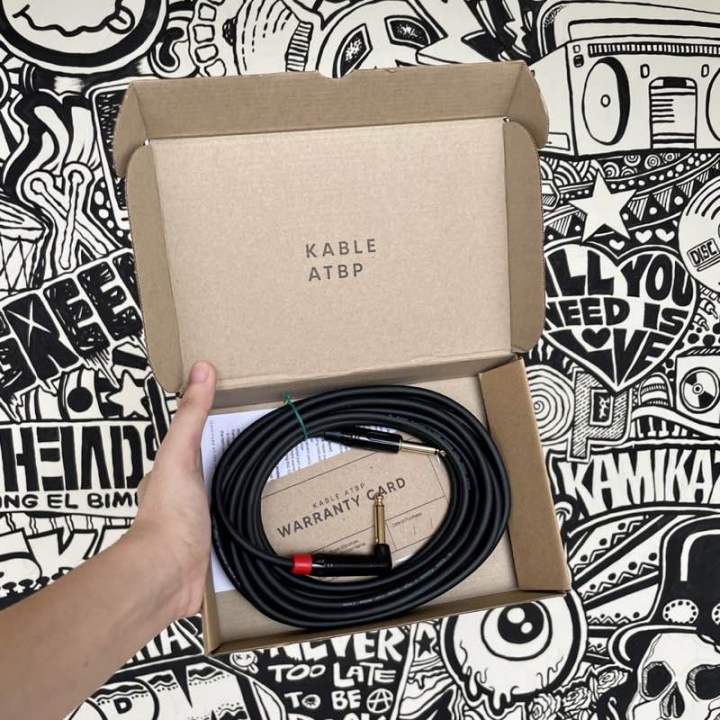 Kable Kustom MUTE (Guitar Cable, Bass Cable) Straight to Right Angle ...
