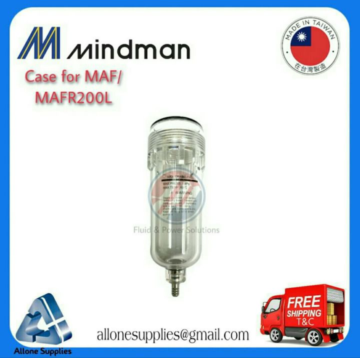 Mindman Case Assy set for MAF200L, MAFR200L and MACP200L FRL Air Unit ...