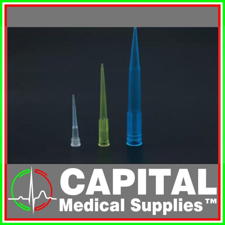 Pipette Tips, Blue Tips 1000 ul With Crown, 500 pcs/pack (SURGITECH ...