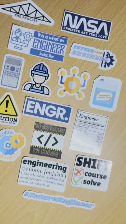 Engineering Professional Stickers by Archiphix | Lazada PH