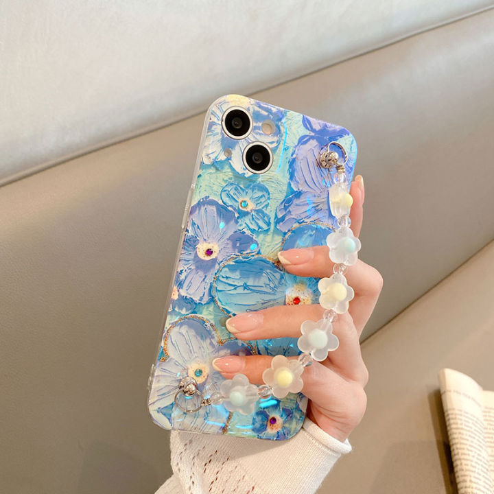 Phone Casing Samsung A55 5g A35 5g A15 5g with Bracelet Beautiful 3D ...