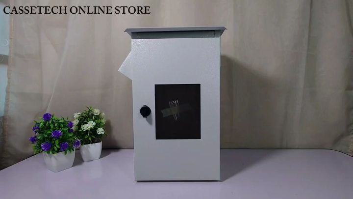 THREE PHASE OUTDOOR HOUSING METER METAL BOARD WITH FIBER / 3 PHASE ...