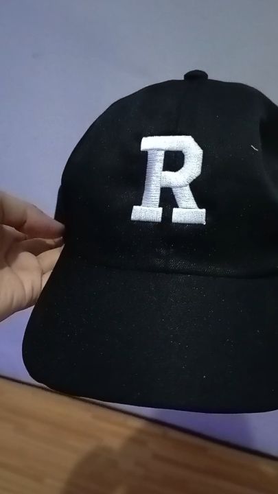 TOPI BASBAL anak Topi Anak INISIAL A-Z DI BORDIR | Lazada Indonesia