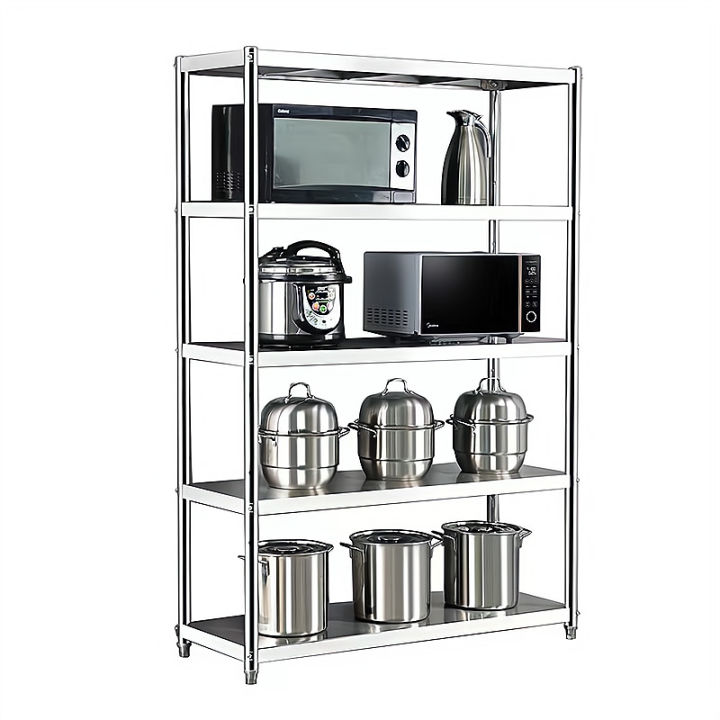 Kitchen Shelf Stainless steel Gas Stove Rack Stand with organizer Heavy ...
