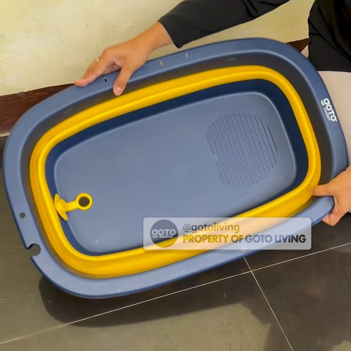 Goto Crabby Tub Bak Tempat Mandi Lipat Anak Bayi Baby Bathtub Portable ...