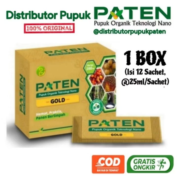 Pupuk Paten Gold Paten Gold Teknologi Nano Pupuk Organik Original PT ...