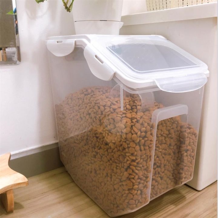 Pet Storage Barrels Dog Food Box Snacks Sealed Barrel Large Capacity ...