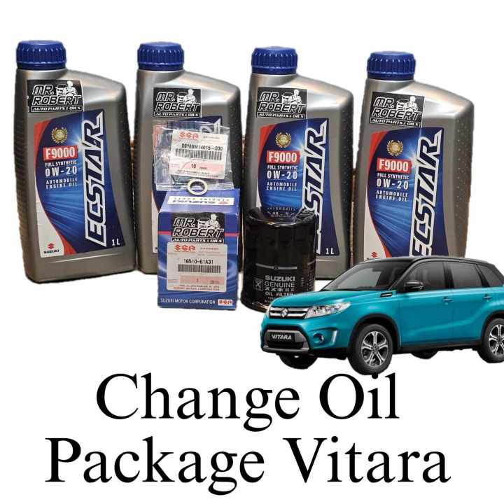 Suzuki Vitara Engine Oil Package Ecstar Oil Suzuki Genuine Parts ...