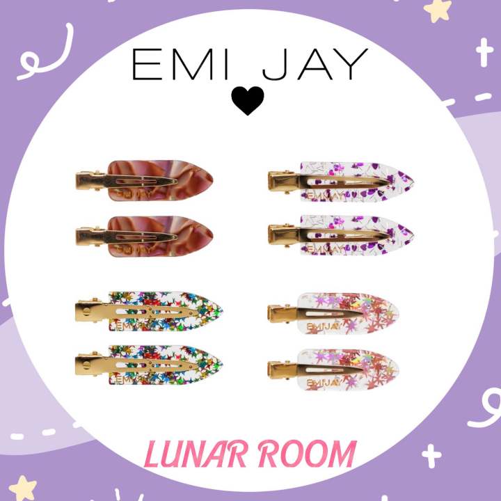 EMI JAY POPSTAR CLIPS SET (ขาย 1 คู่ 2 ชิ้น) | Lazada.co.th