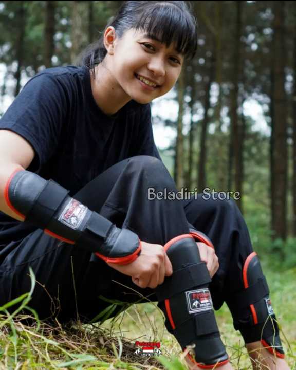 Pelindung Tulang Kering/ Deker kaki Tangan Arm Shin Guard Taekwondo ...