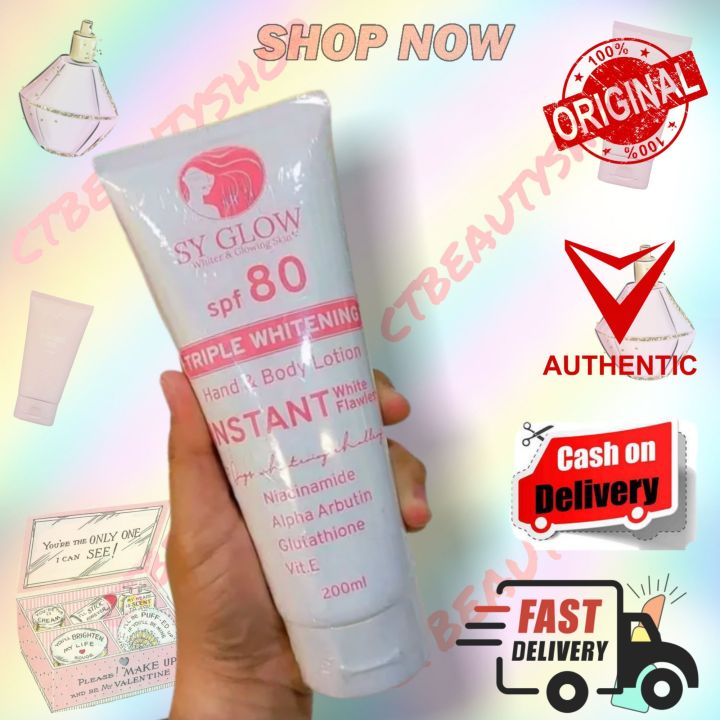 SY GLOW INSTANT WHITENING LOTION | Lazada PH