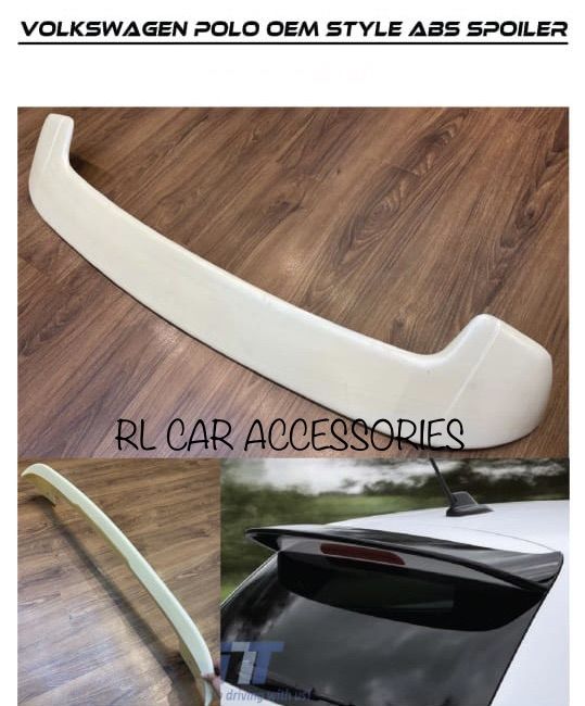 Volkswagen polo MK5 OEM Rear roof top spoiler lip bodykit body kit | Lazada