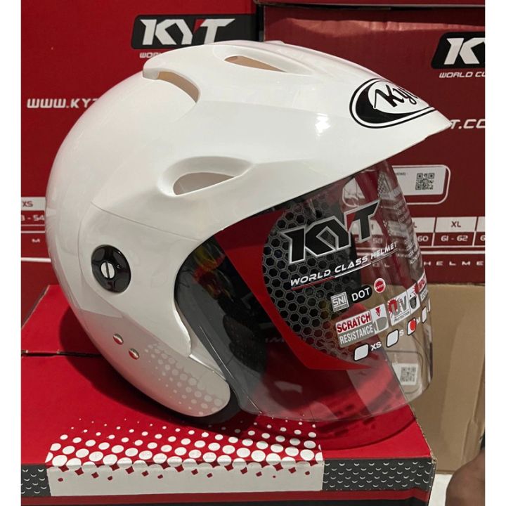 Helm Half Face KYT Forza Original SNI DOT | Lazada Indonesia