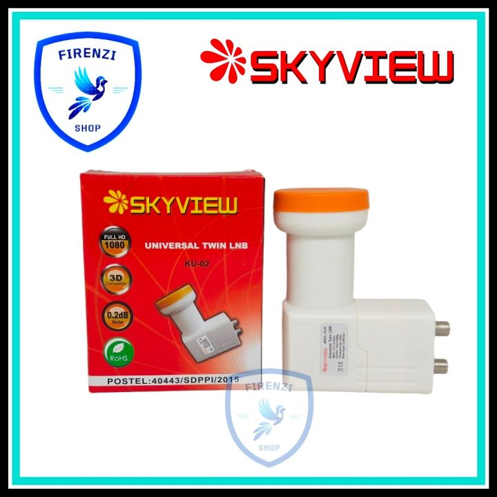 Lnb parabola ku band out 2 skyview KU02 | Lazada Indonesia