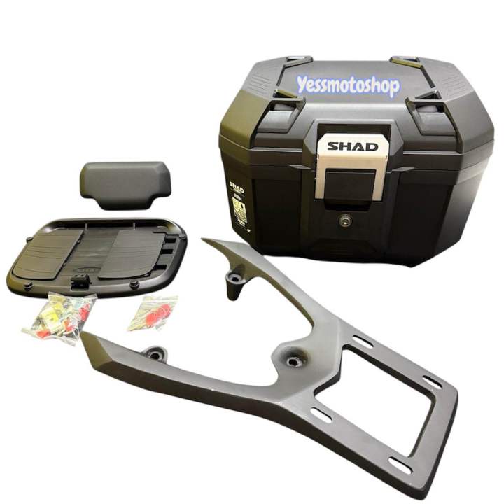 PAKETAN BOX SHAD SH41 BOX SHAD UKURAN 41 LITER DAN BREKET BOX VARIO 125 ...