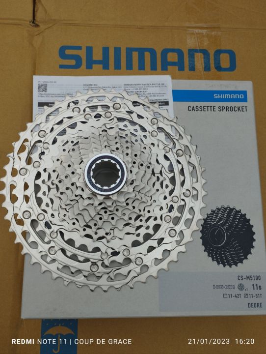 DEORE 11/12 SPEED COGS WITH BOX (M6100 AND M5100) | Lazada PH