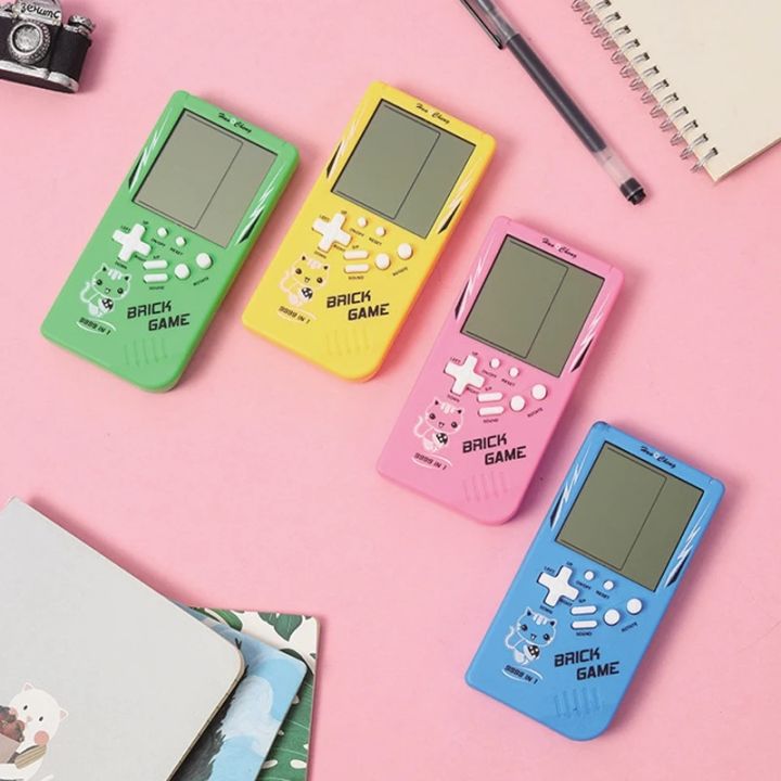 Retro Handheld Console Children Classic Pocket Nostalgic Play BRICK ...