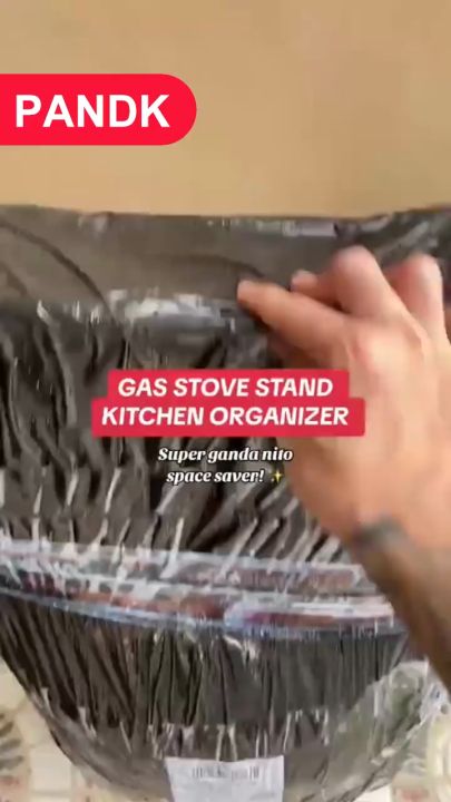 Gas Stove Stand Rack Kitchen Heavy Duty Gas Tank Holder Kitchen Racks ...