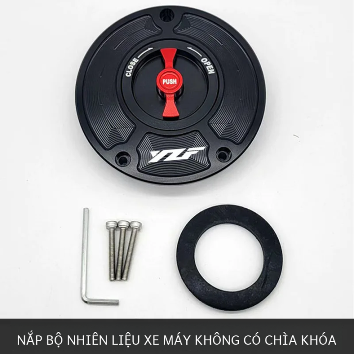 Yamaha Yzf R3 R6 R25 Phát Hành Nhanh Xe Máy Móc Khóa CNC Nhôm Khí Nắp ...