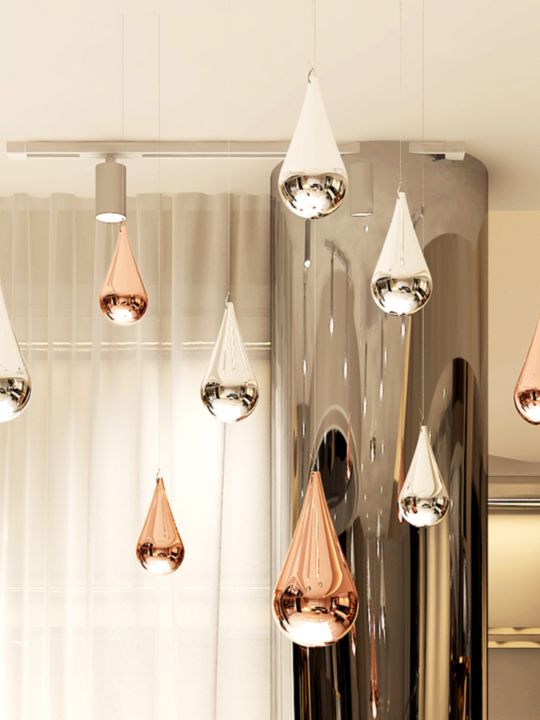 Indoor Creative Waterdrop Ceiling Decorations Modern Simplicity ...