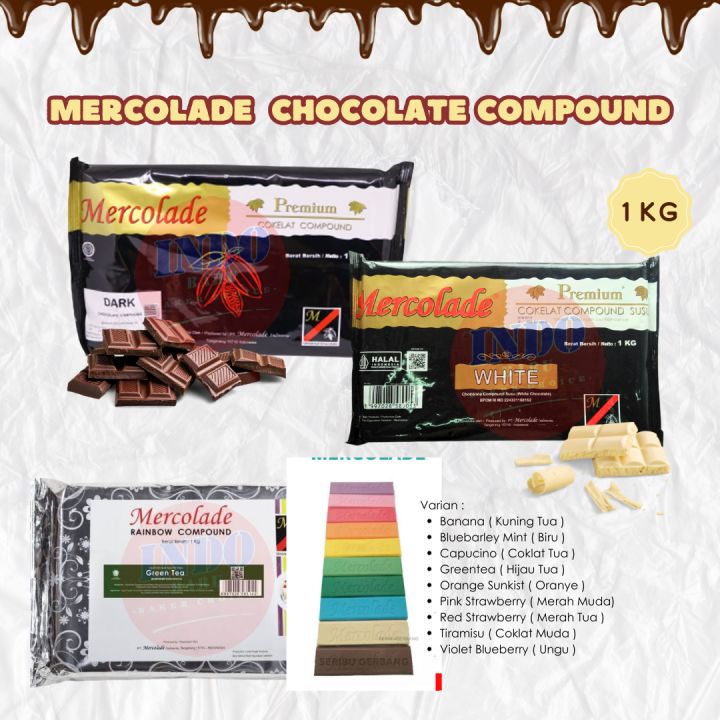 Coklat Mercolade Compound Warna - Warni 1kg | Lazada Indonesia