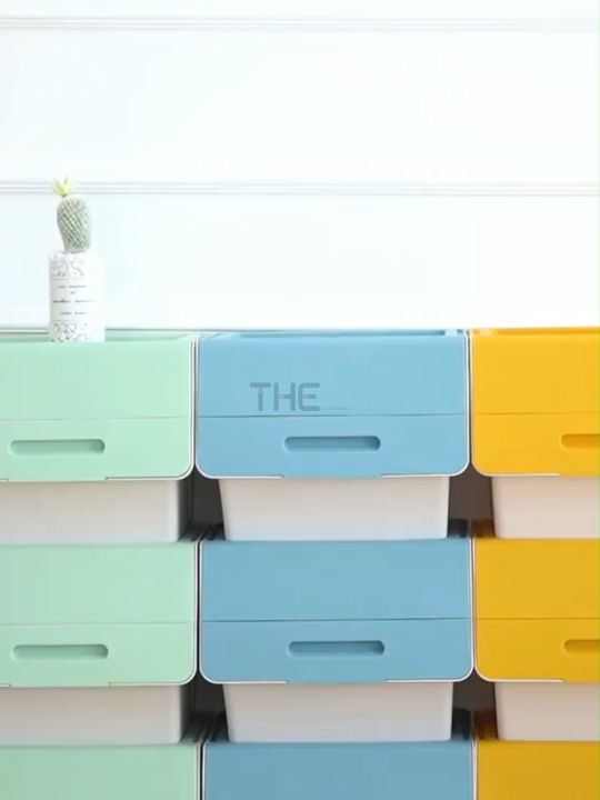 THE 36L Multipurpose Front Opening Storage Box Stackable Toy Snack ...